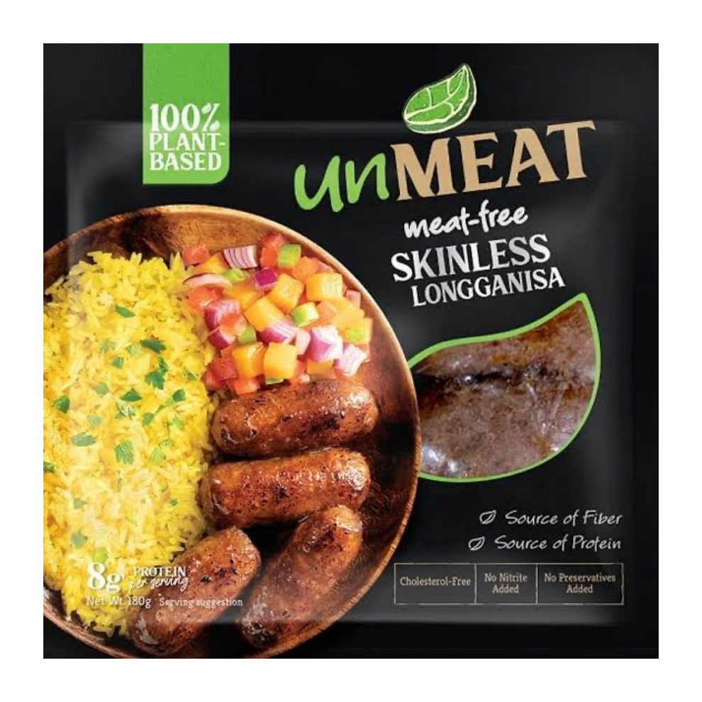 Unmeat Skinless Longganisa 180g – The Vegan Grocer Ph