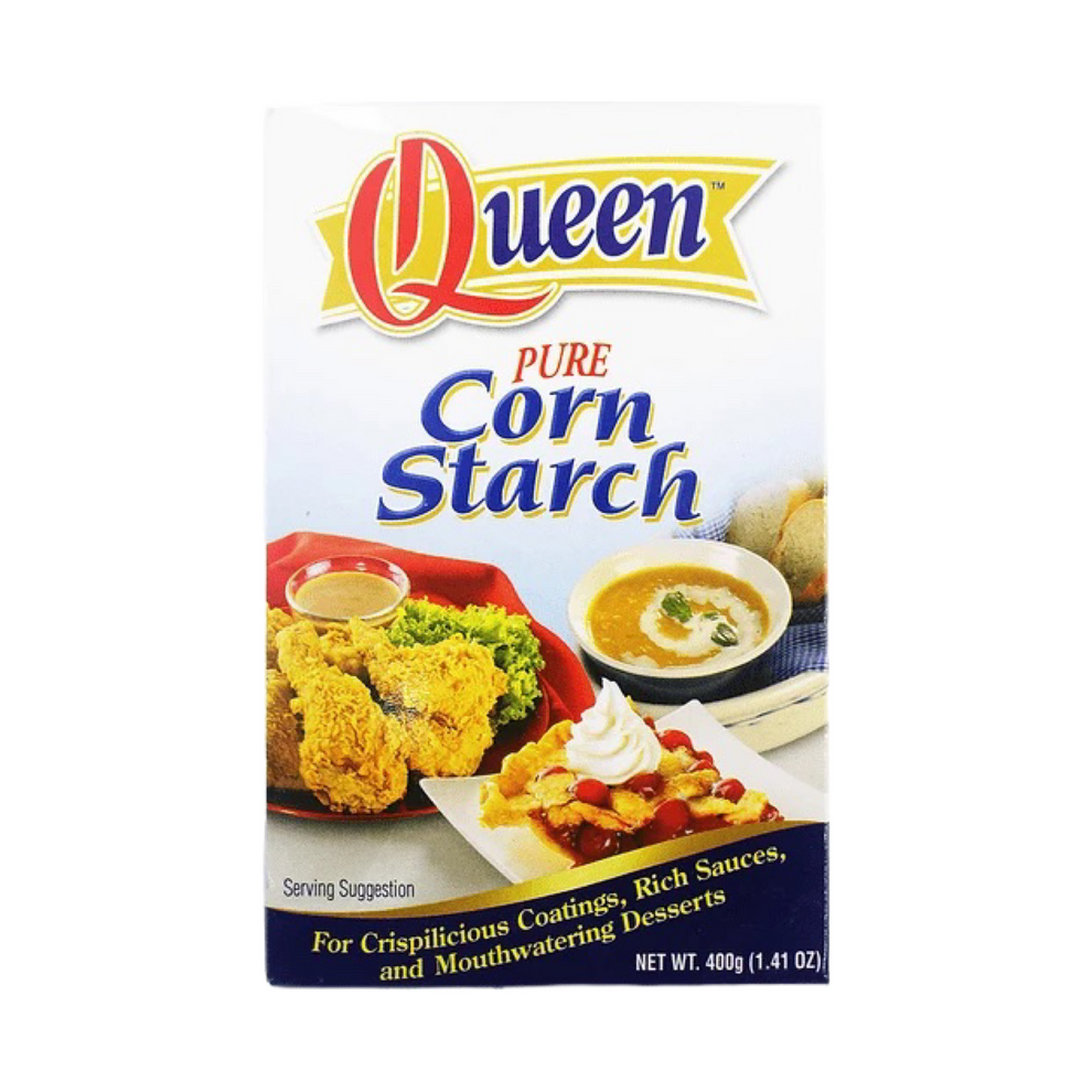 Queen Pure Cornstarch 400g – The Vegan Grocer Ph