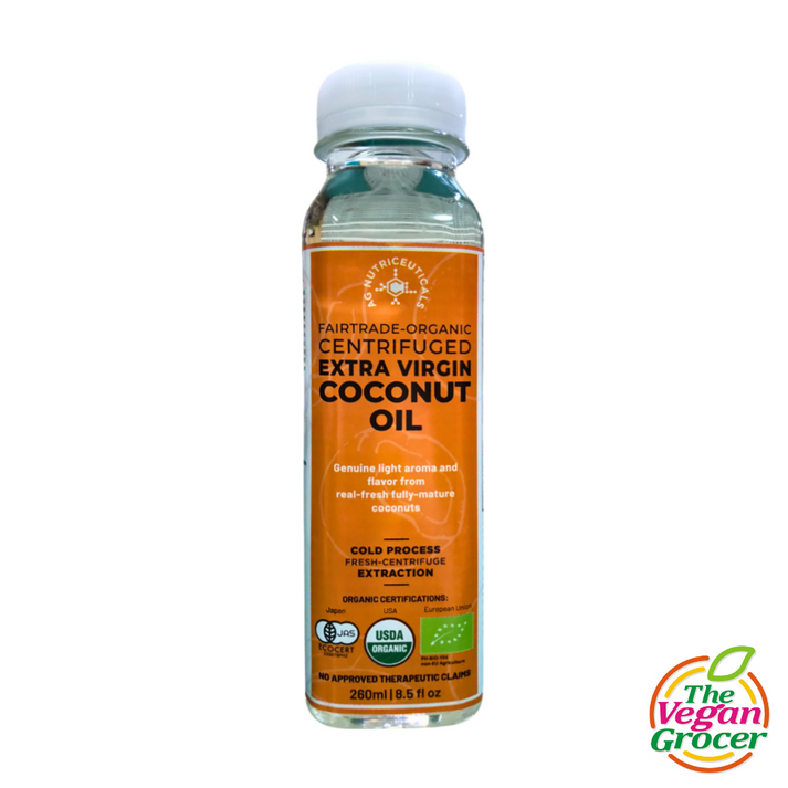 AG Centrifuged Extra Virgin Oil Coconut Oil 260ml – The Vegan Grocer Ph