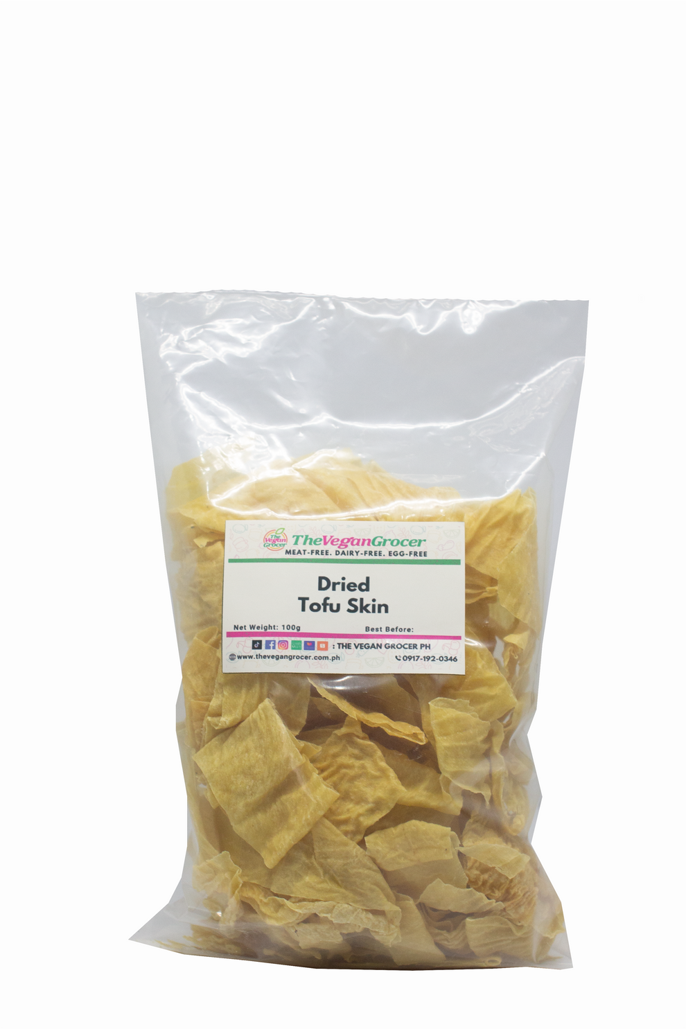 Dried Tofu Skin 100g – The Vegan Grocer Ph