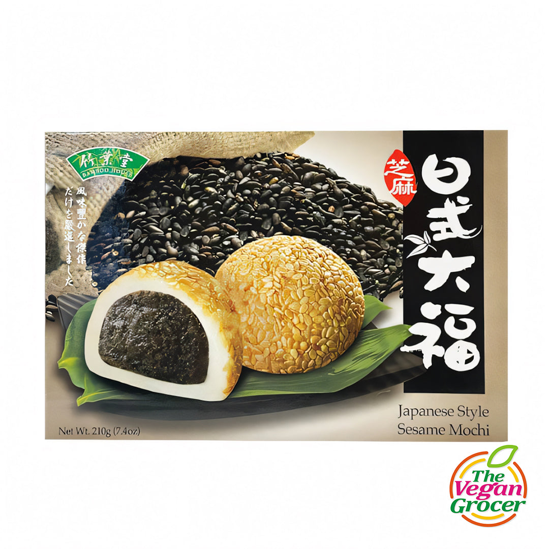 Japanese Style Vegan Sesame Mochi 210g 6s – The Vegan Grocer Ph