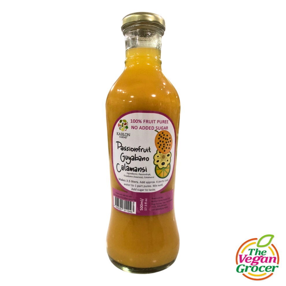 Kablon Farms Passionfruit Guyabano Calamansi Puree 500mL (no sugar add ...
