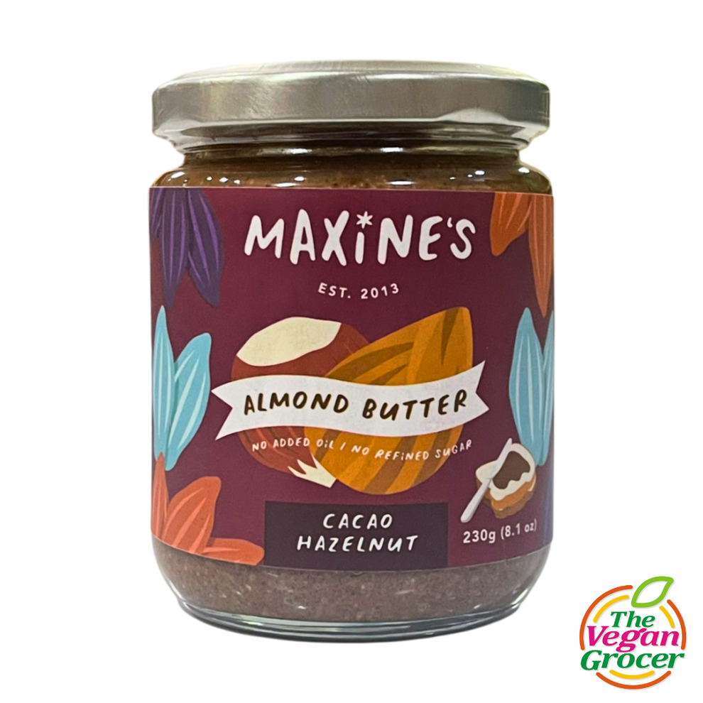 Made by Maxine Cacao Hazelnut Almond Butter 230g – The Vegan Grocer Ph
