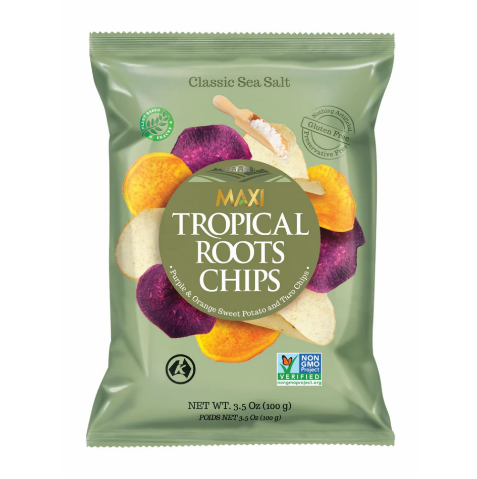 Maxi Tropical Root Chips 70g (gluten-free, Halal) – The Vegan Grocer Ph