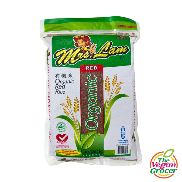 Mrs. Lam Organic Red Rice 2kg – The Vegan Grocer Ph