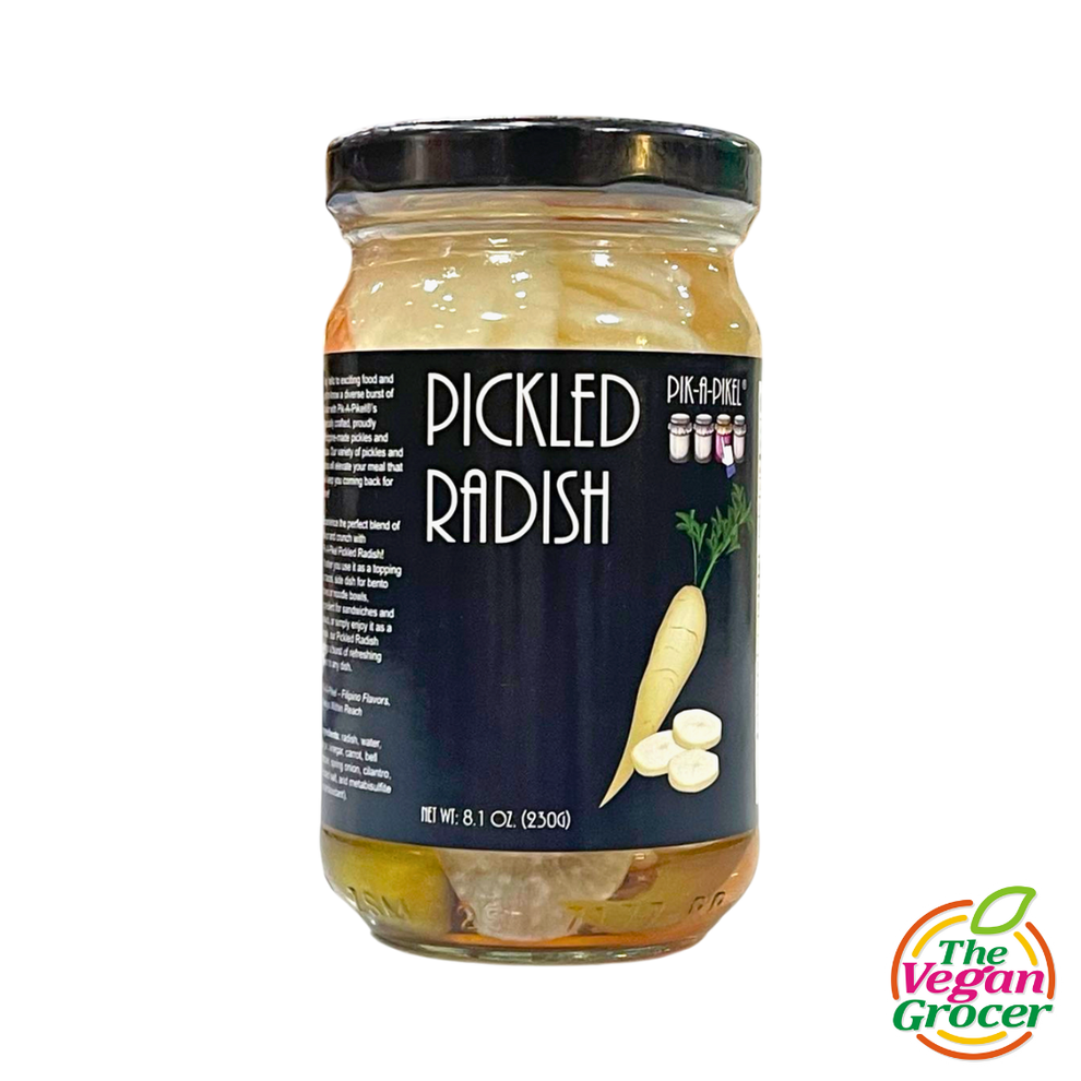Pik a Pikel Pickled Radish 230g – The Vegan Grocer Ph