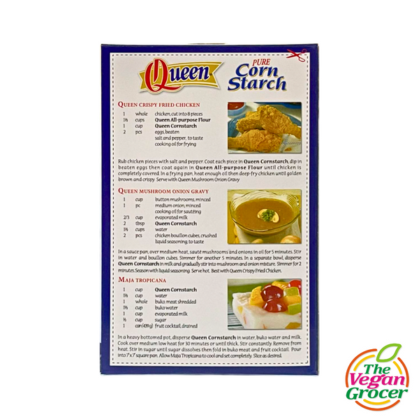Queen Pure Cornstarch 400g – The Vegan Grocer Ph