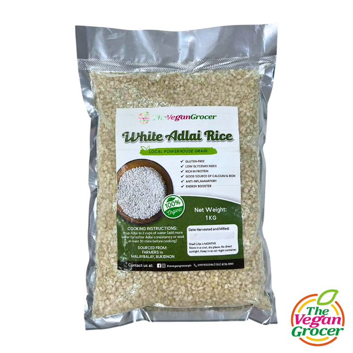 TVG White Adlai 1kg – The Vegan Grocer Ph