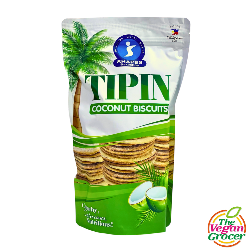 Tipin Coconut Biscuit 350g – The Vegan Grocer Ph