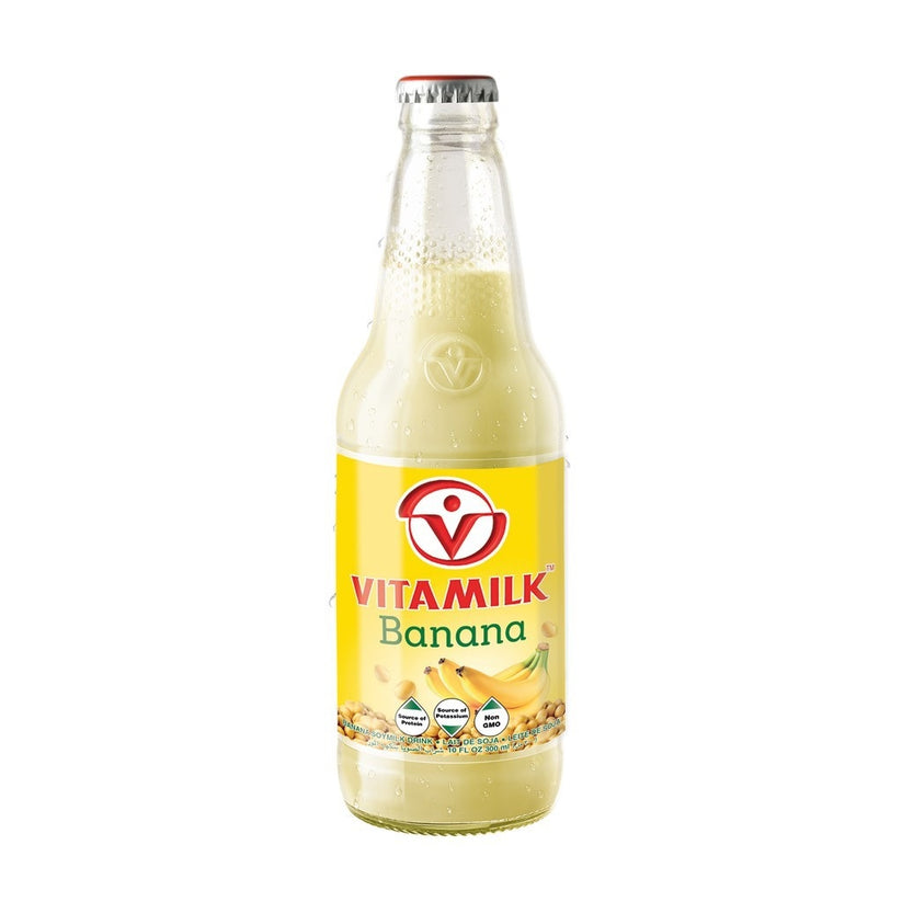 Vitamilk Banana Soymilk 300mL – The Vegan Grocer Ph