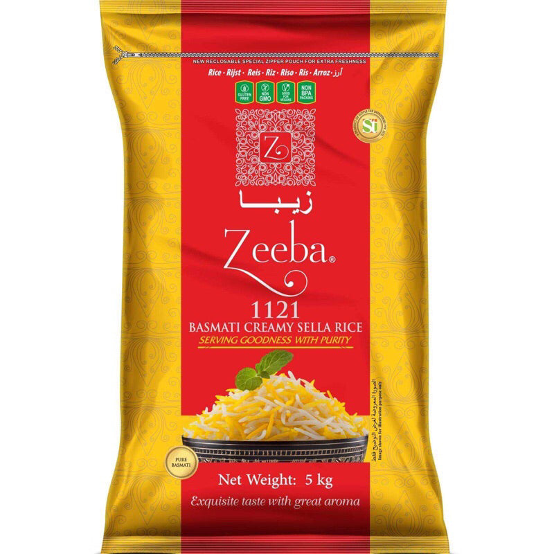 Zeeba Basmati Rice 1kg – The Vegan Grocer Ph