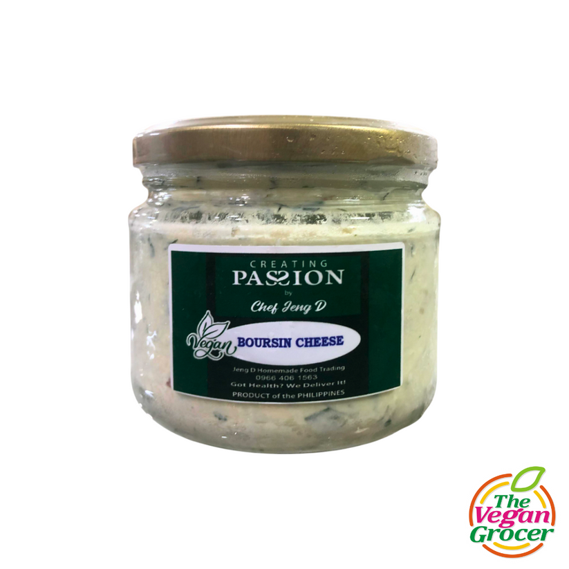 Chef Jeng Boursin Cheese 350mL (gluten-free, sugar-free) – The Vegan ...