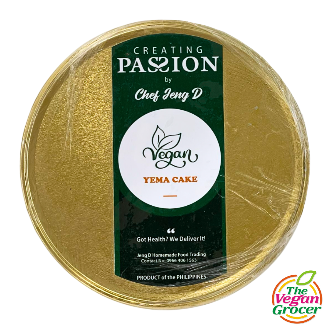 Chef Jeng Yema Cake 6” Tin – The Vegan Grocer Ph