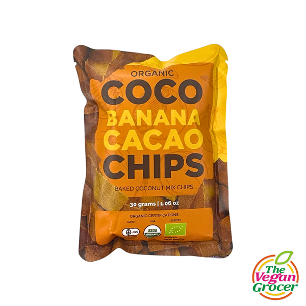 Organic Coco Banana Cacao Chips 30g (gluten-free) – The Vegan Grocer Ph