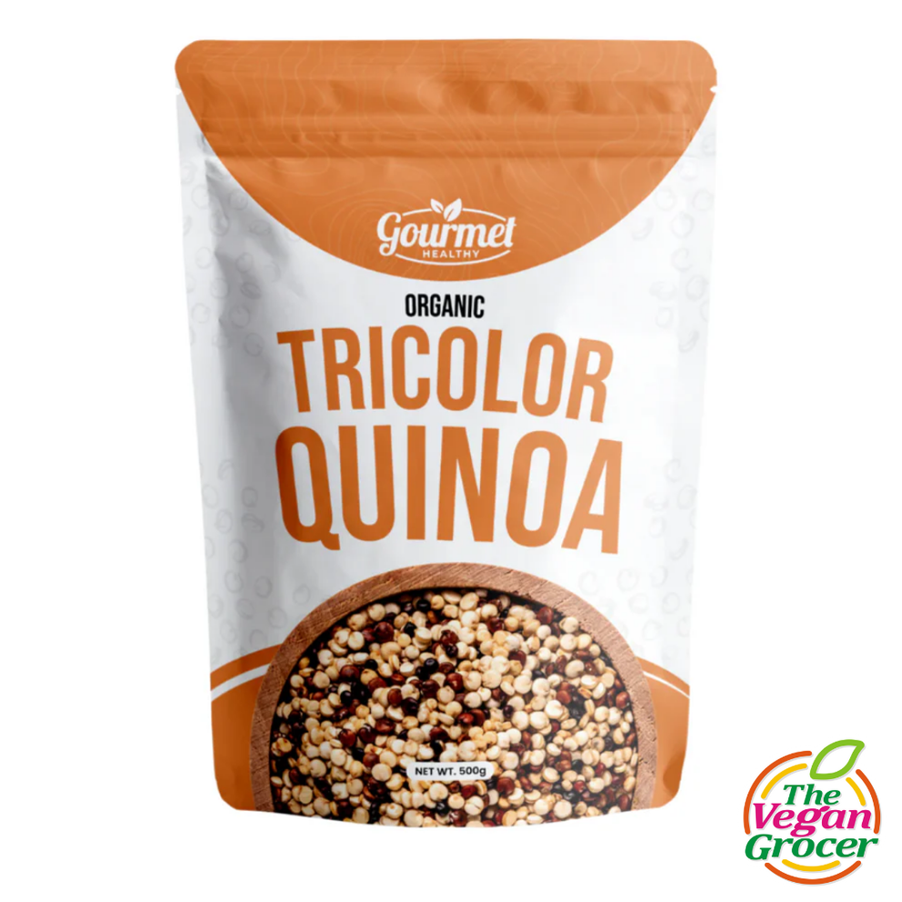 Gourmet Healthy Organic Tricolor Quinoa 500g (gluten-free) – The Vegan ...