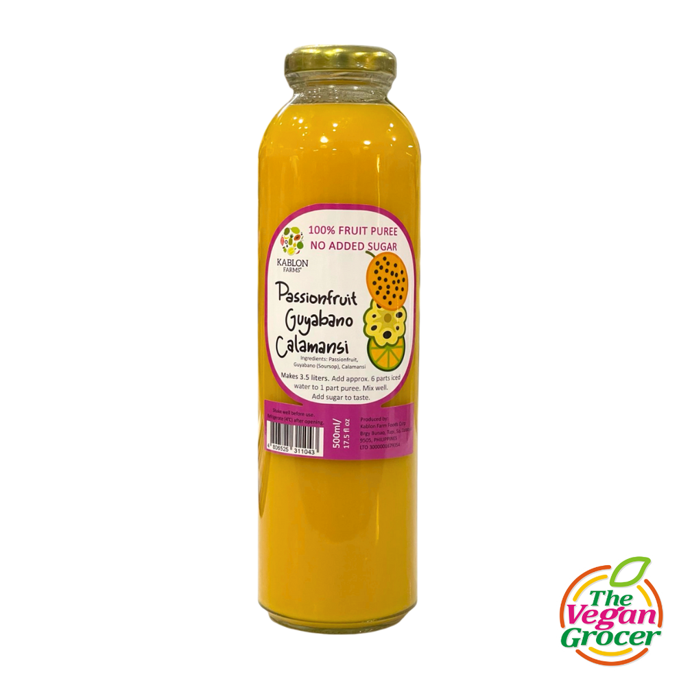 Kablon Farms Passionfruit Guyabano Calamansi Puree 500mL (no sugar add ...