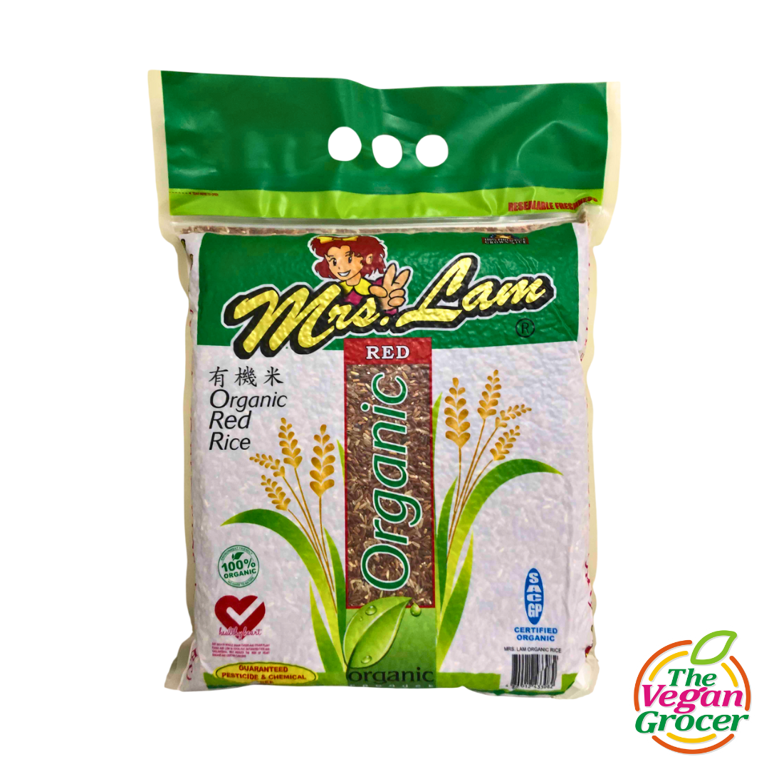 Mrs. Lam Organic Red Rice 5kg – The Vegan Grocer Ph