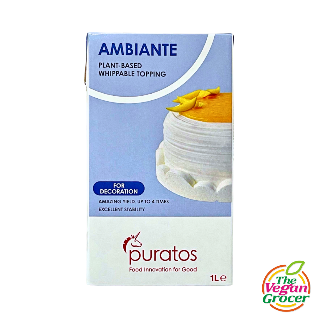 Puratos Ambiante Whipping Cream 1L – The Vegan Grocer Ph