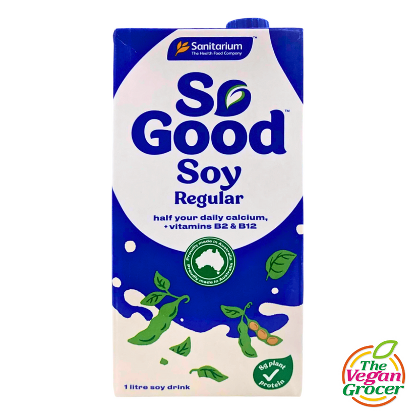 So Good Soy Milk Regular 1L – The Vegan Grocer Ph