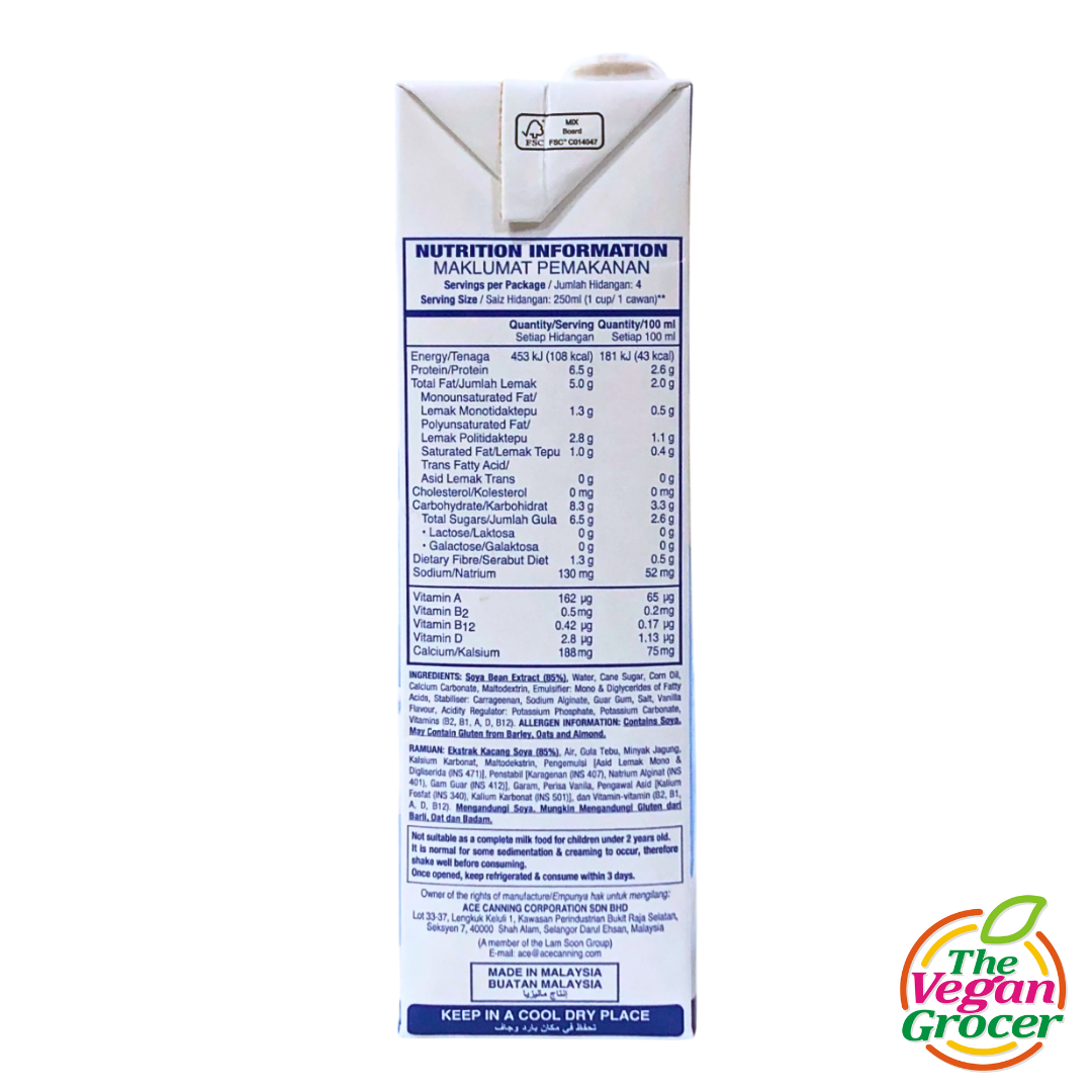 Soyfresh Soya Milk 1L Natural – The Vegan Grocer Ph