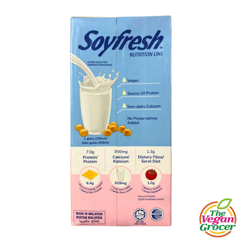 Soyfresh Soya Milk 1L Low Sugar – The Vegan Grocer Ph