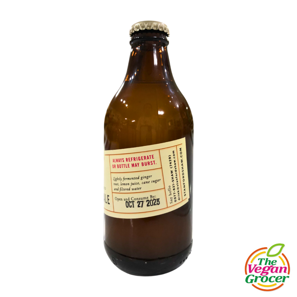 Stanford Shaw Ginger Ale 290ml – The Vegan Grocer Ph