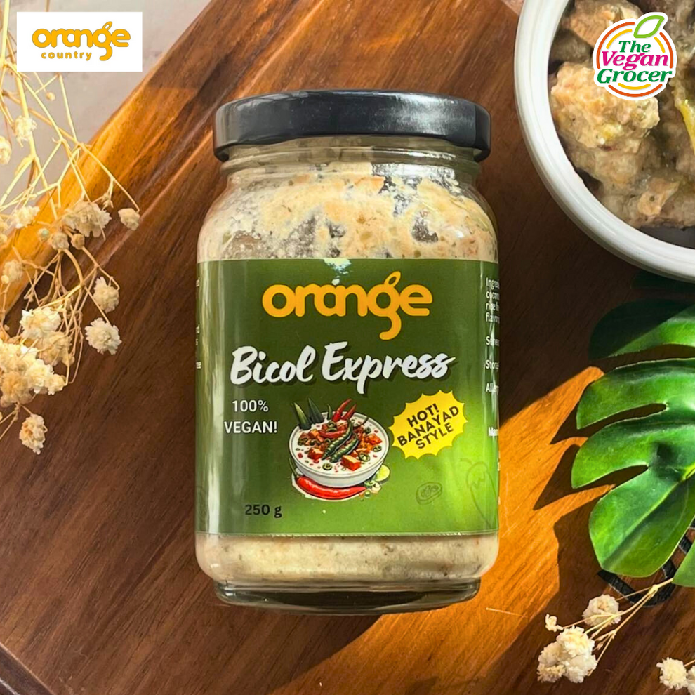 Orange Vegan Bicol Express 250g – The Vegan Grocer Ph
