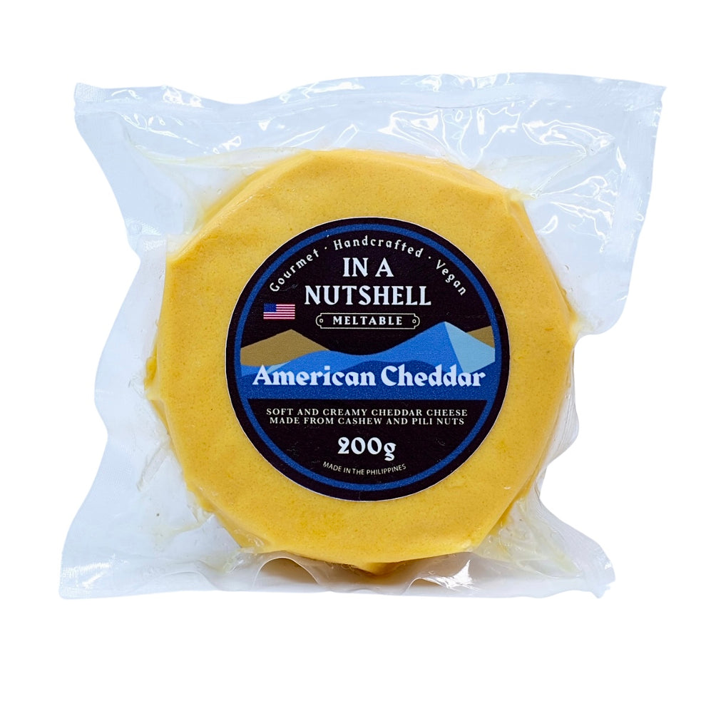 In A Nutshell American Cheddar – The Vegan Grocer Ph