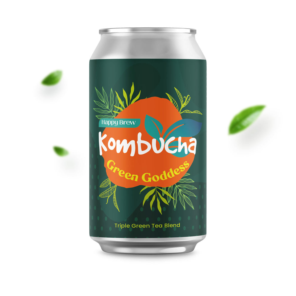 Happy Brew Kombucha Green Goddess 330mL – The Vegan Grocer Ph