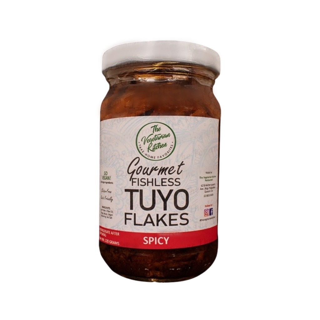 TVK Vegan Fishless Tuyo Flakes Spicy 225g – The Vegan Grocer Ph
