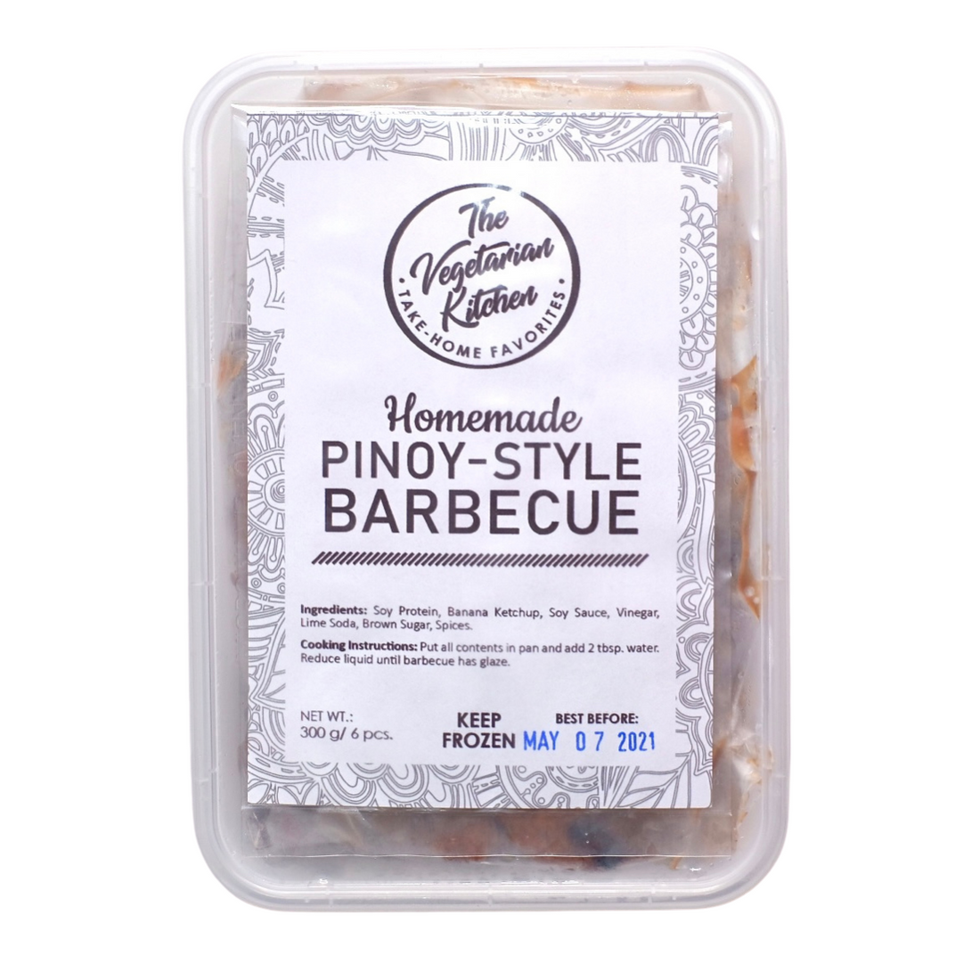 TVK Vegan Pinoy Style Barbecue 6 Stix – The Vegan Grocer Ph