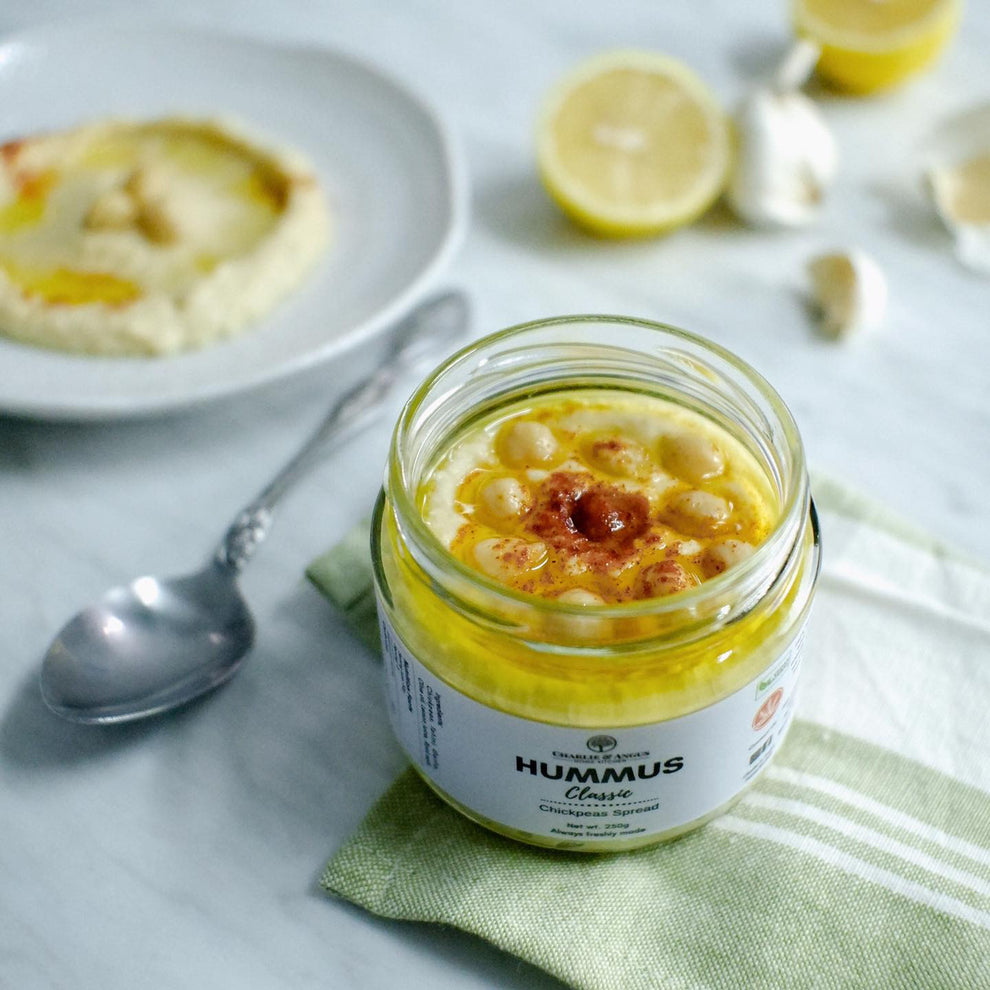 Charlie and Angus Classic Hummus 250g (gluten-free) – The Vegan Grocer Ph