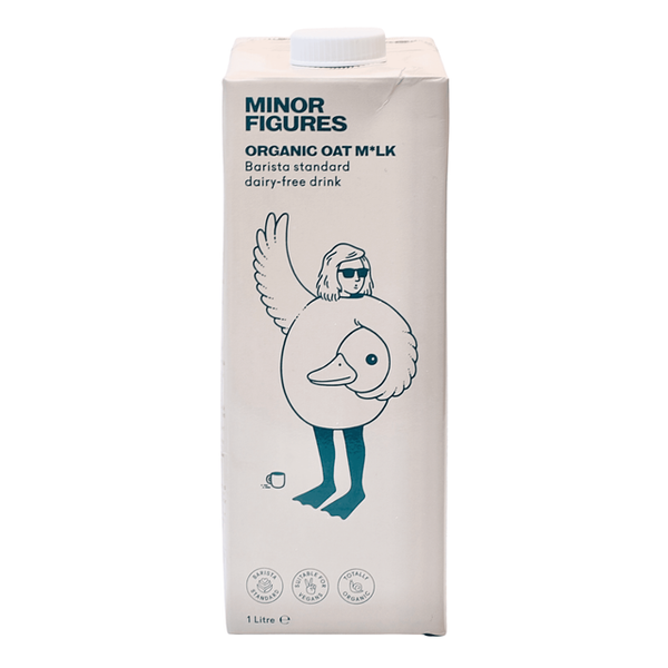 Minor Figure Organic Oat Milk Barista 1L – The Vegan Grocer Ph