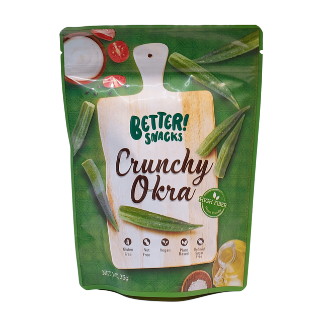 Better Snacks Okra Chips – The Vegan Grocer Ph