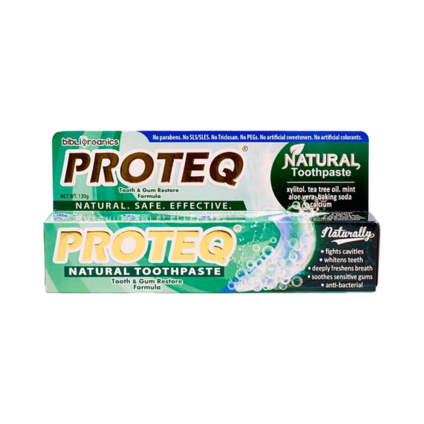 Proteq Natural Toothpaste 130g – The Vegan Grocer Ph